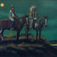 Cayuse Indians – The Gallery of Artist, Michael G Booth