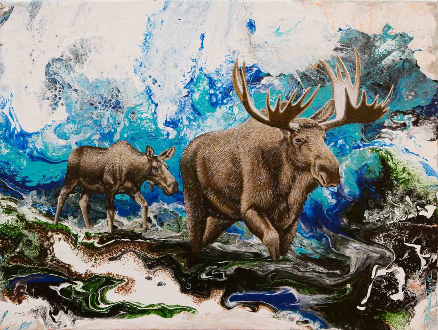 “Majestic Flow” - The Gallery of Artist, Michael G Booth